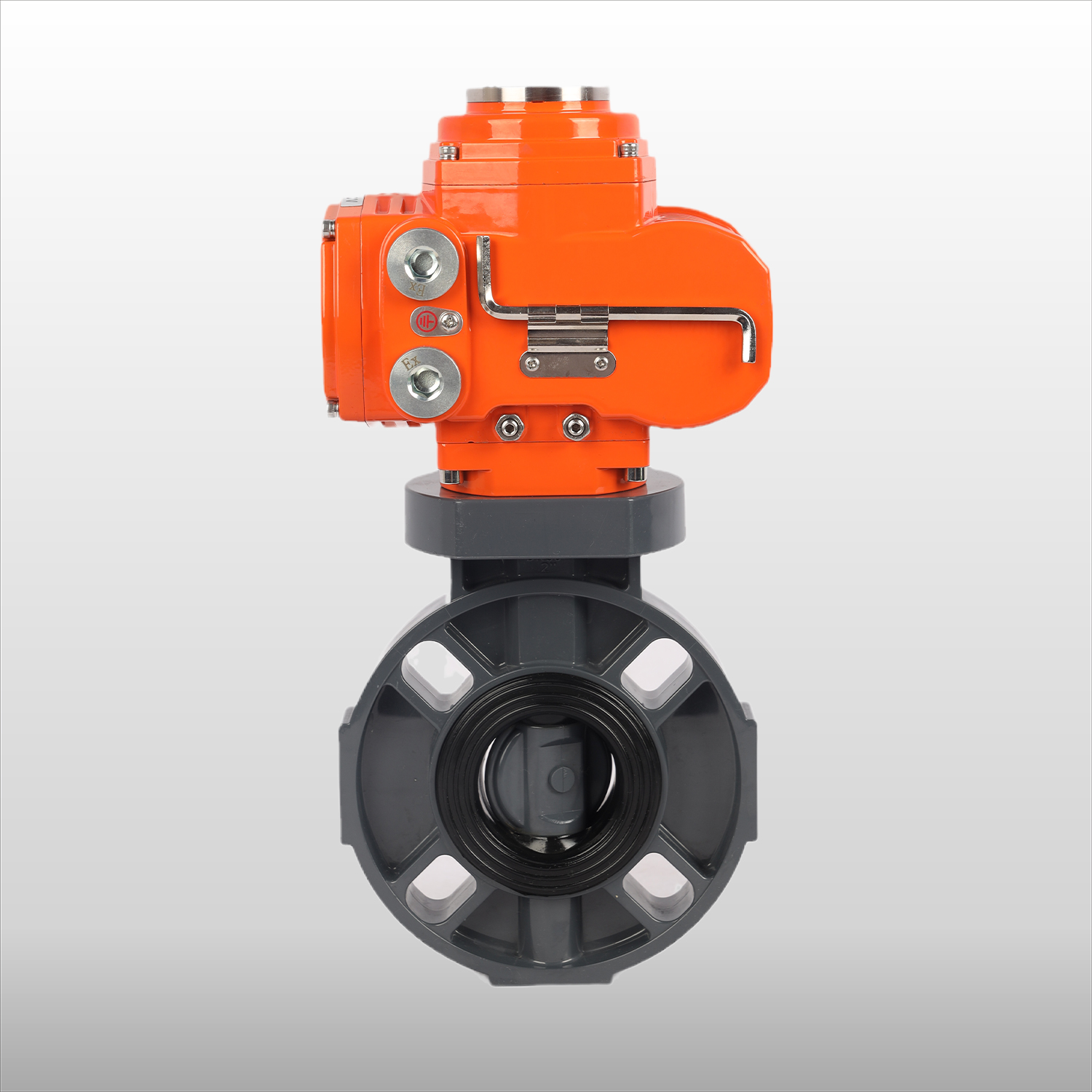 PVC Explosion Proof Butterfly Valve - MTD Actuator Valve