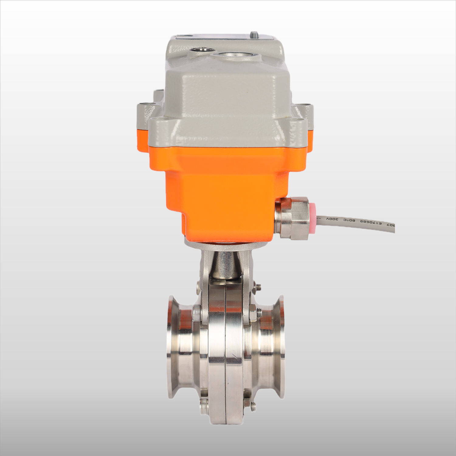 Sanitary Modulating Ex Explosion Proof Butterfly Valve - MTD Actuator Valve